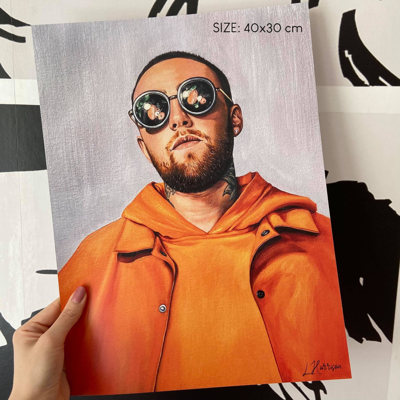 MAC MILLER Art Print Mac Miller Wall Decor Mac Miller Wall - Etsy