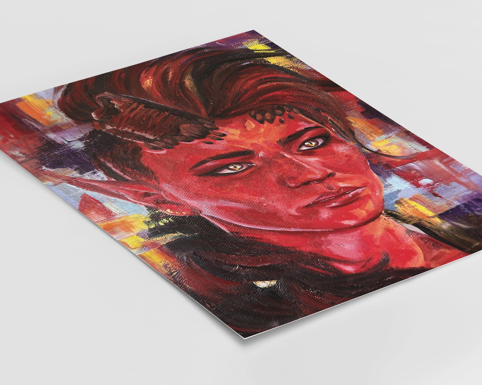 KARLACH Art Print Baldurs Gate 3 Oil Painting Art Print - Etsy Canada