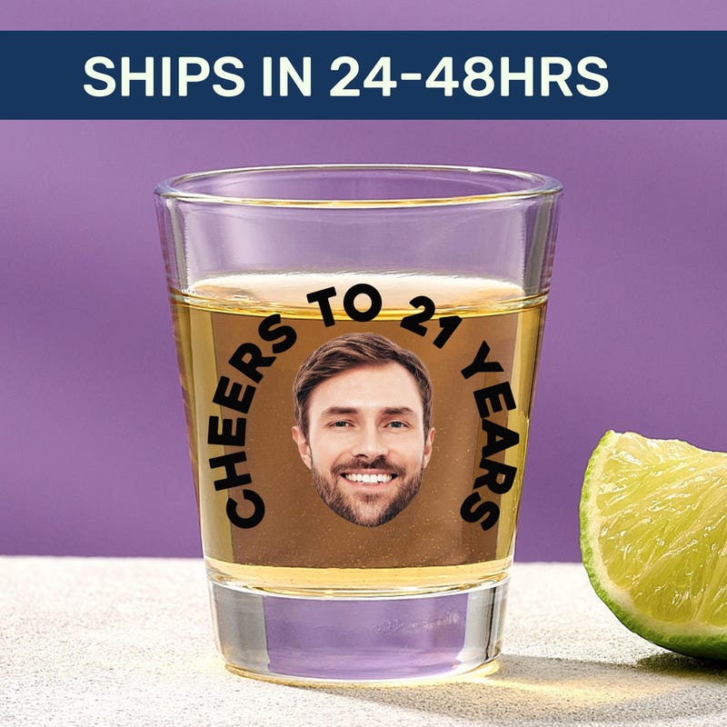 Cheers to 21 Years - Etsy
