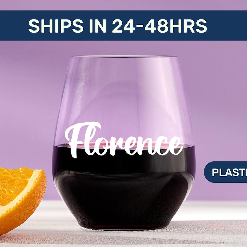 Custom Shatterproof Wine - Etsy UK