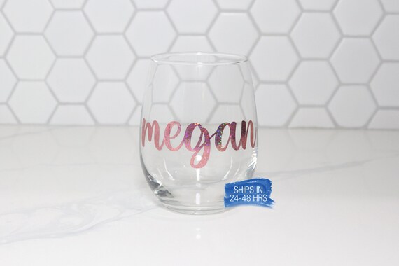 Wine Glasses With Names Personalized Wine Glasses Custom | Etsy