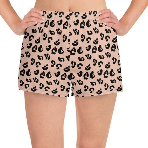 Cheetah Print Shorts - Etsy