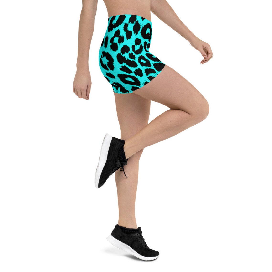 LEOPARD PRINT SHORTS Womens Shorts Animal Print Cheetah Print Shorts ...