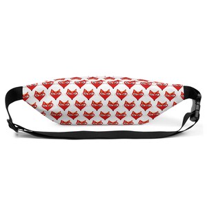 FOX FANNY PACK Bum Bag Fox Print Fanny Pack Animal Print Festival ...