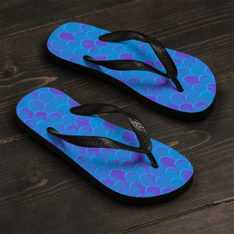 MERMAID FLIP FLOPS Mermaid Thong Sandals Fashion Footwear Beach Flip ...