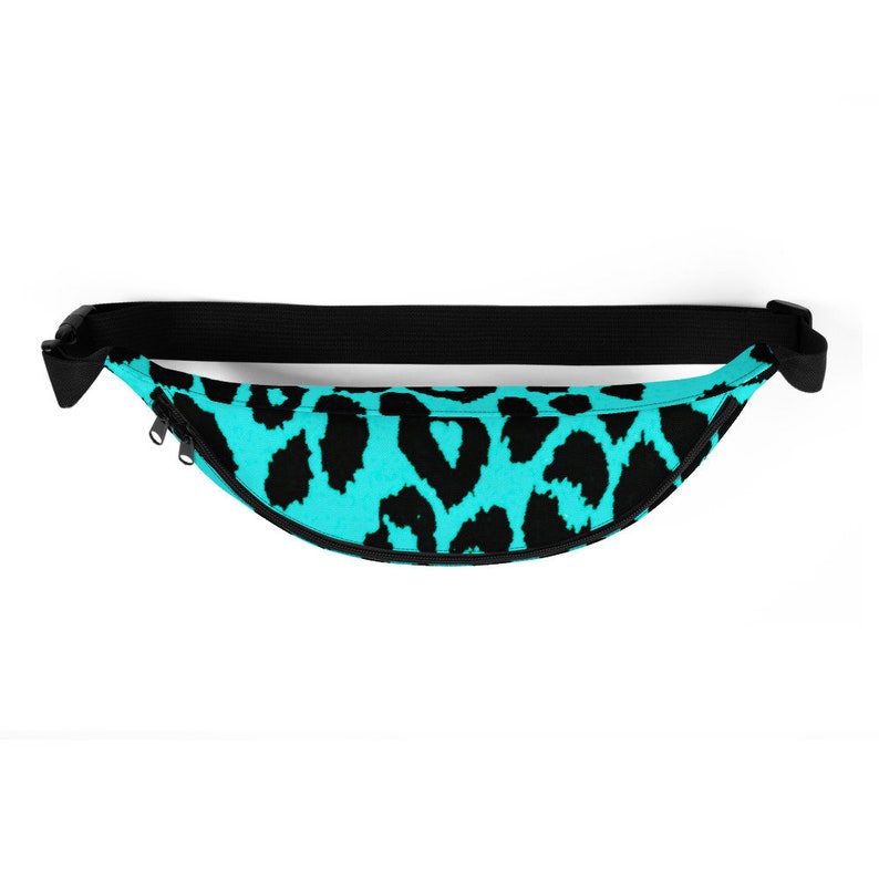 Blue CHEETAH FANNY PACK Hip Bag Beach Bag Bum Bag Waist Bag - Etsy