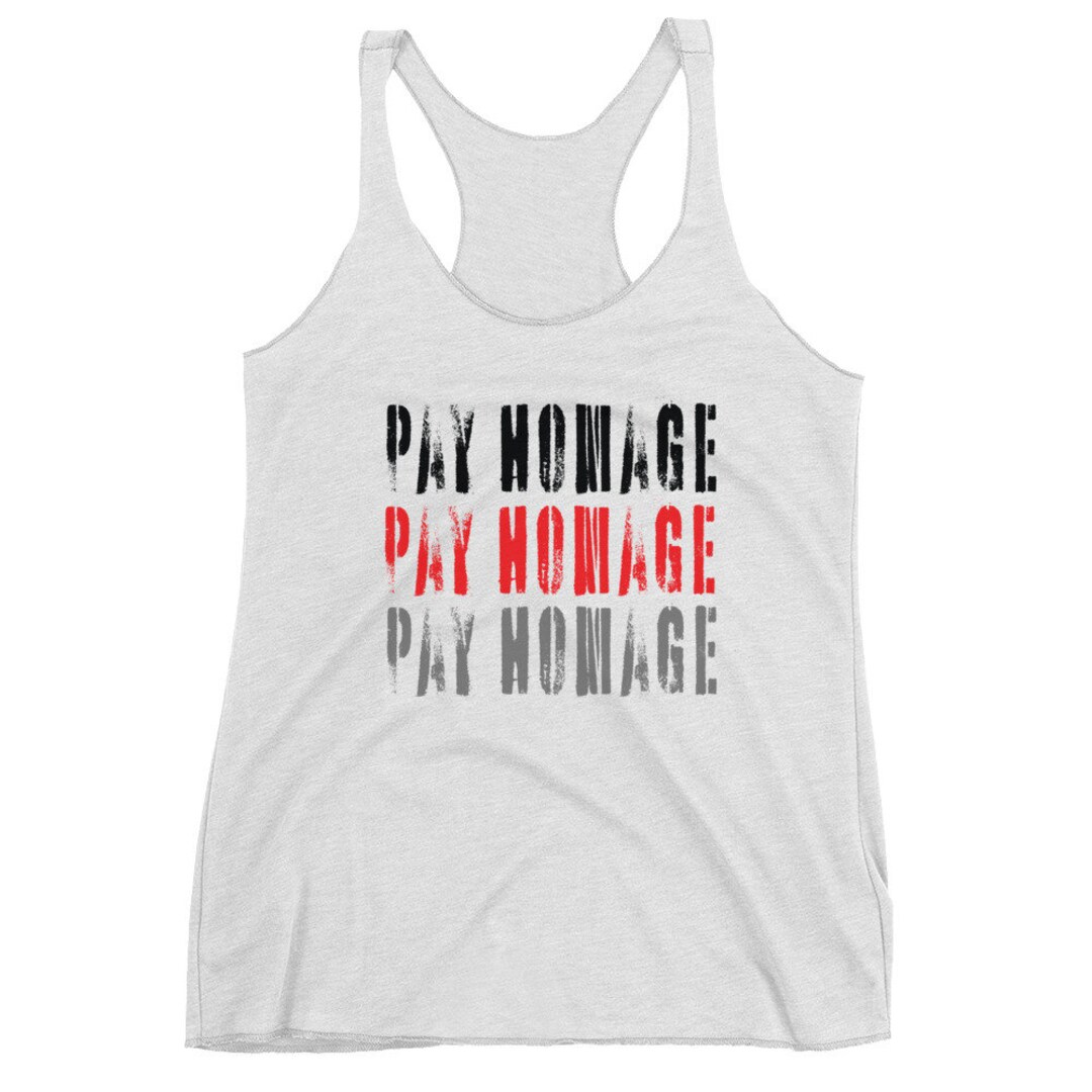 Pay Homage STATEMENT TANK TOP Womens Work-out Clothing - Etsy
