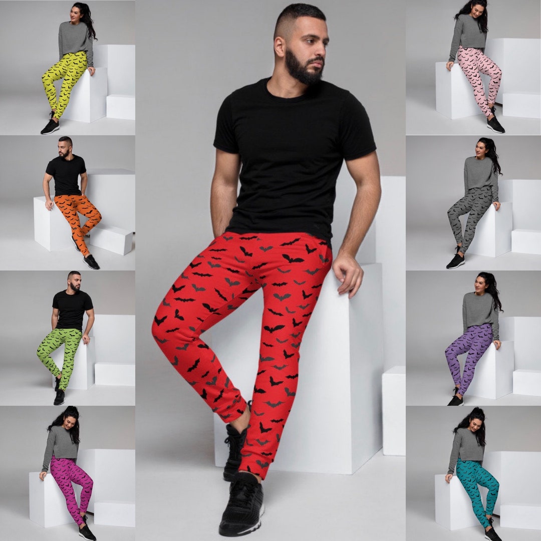 HALLOWEEN BAT JOGGERS Sweatpants for Adults Mens or Womens Unisex ...