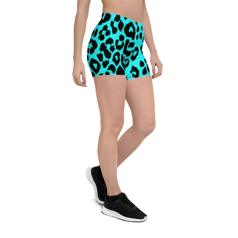 LEOPARD PRINT SHORTS Womens Shorts Animal Print Cheetah Print Shorts ...