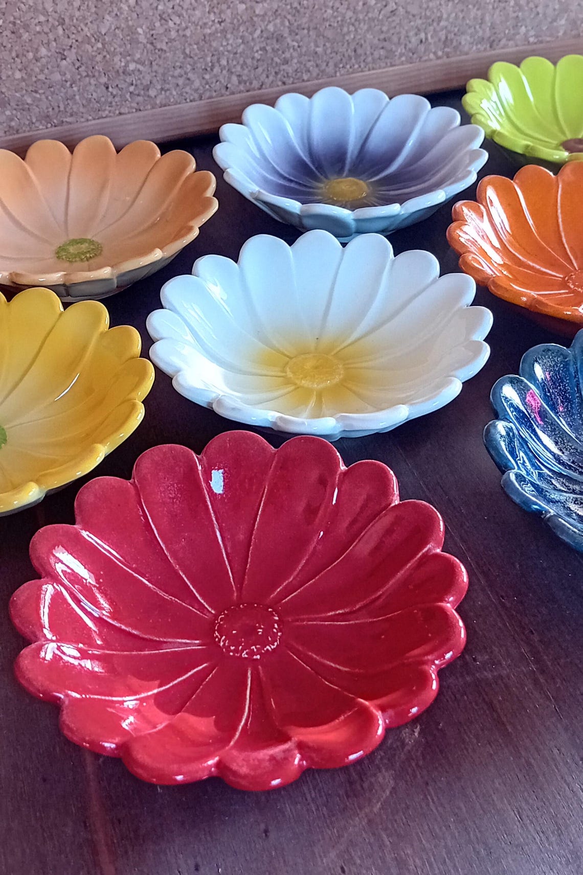 Daisy Bowl, Hand Made, Hand Painted, Ceramics, Portuguese Pottery ...