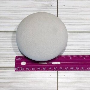 Blank Stones Extra Large 4" for Painting Set of 3 Round Hand-cast ...