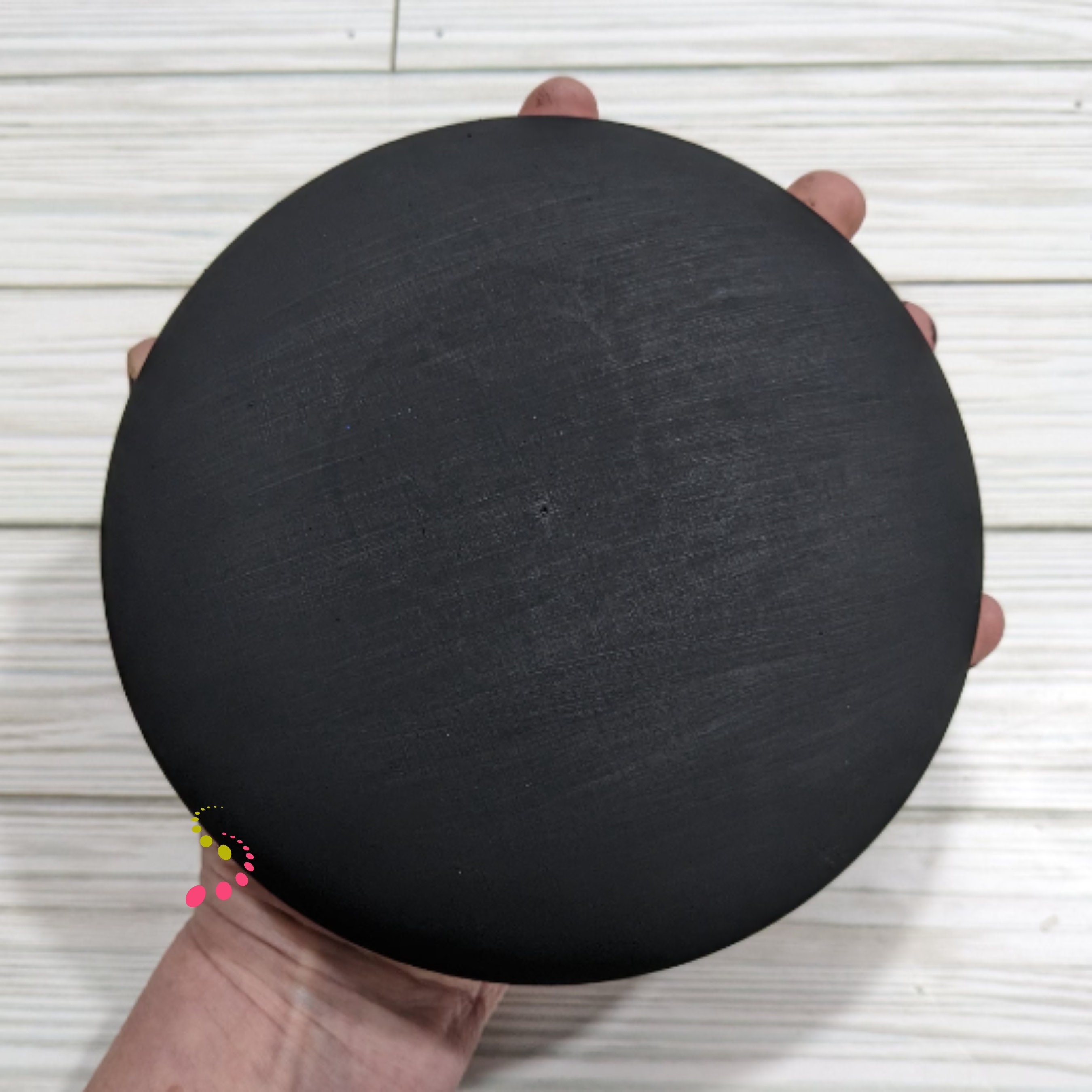 Black Granite Stone Ring