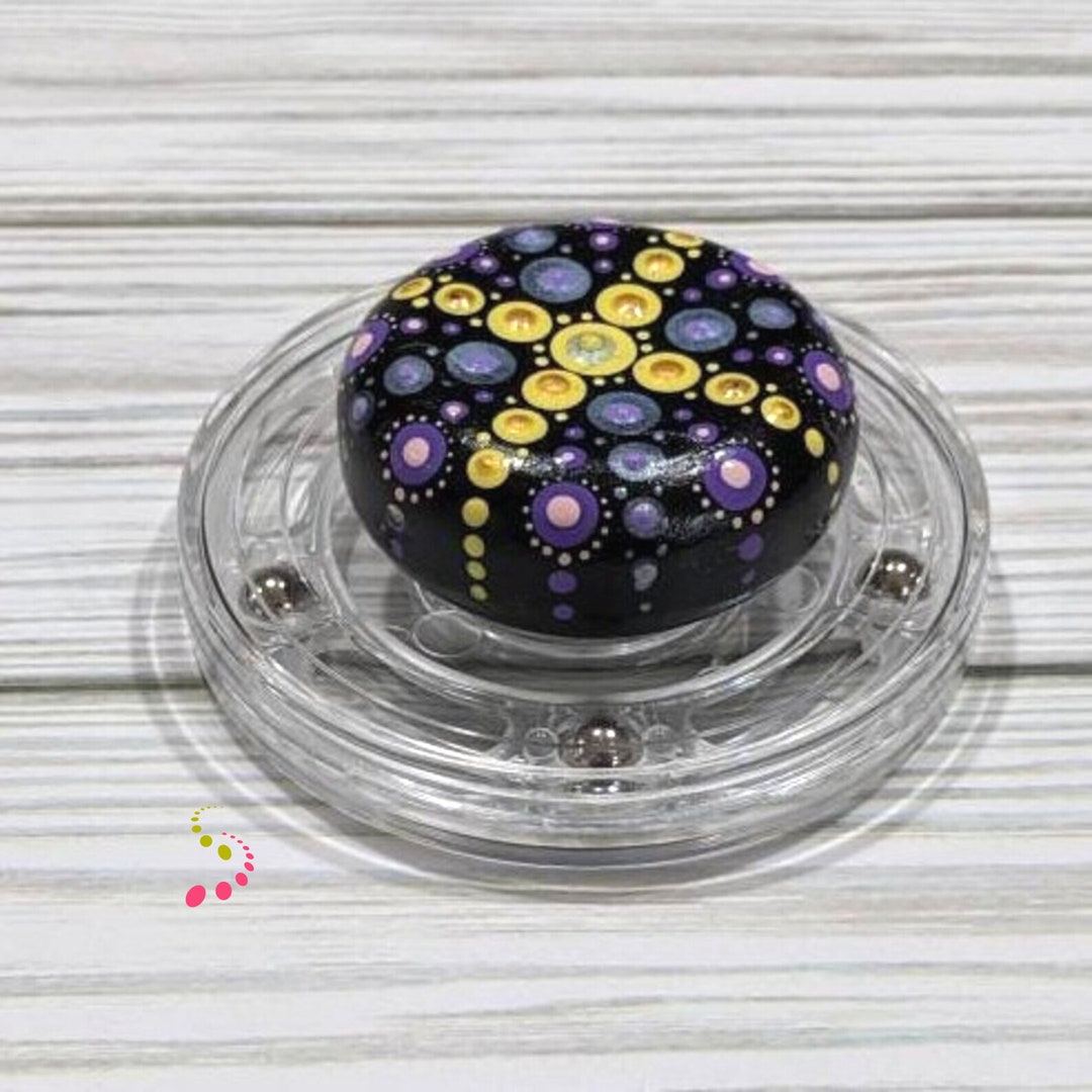 Mini Lazy Susan Turnable for Painting Mandala Stones Pottery Rock ...