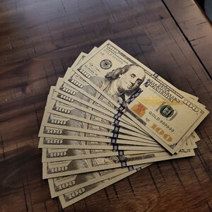 Holographic Gold Foil US Currency Set - Commemorative Collector's Gift ...