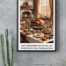 THANKSGIVING Art Printable, THANKSGIVING Poster Digital Download, Fall ...