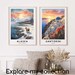 Santorini Sunset Art Printable, Santorini Travel Poster Digital ...