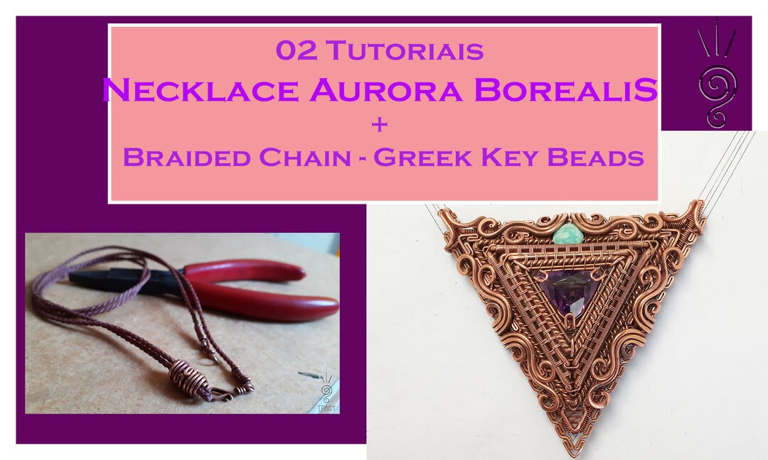 Necklace Aurora Borealis Tutorial Tracy Artes - Etsy