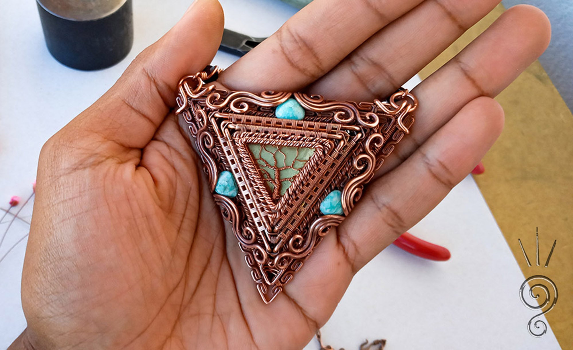 Necklace Aurora Borealis Tutorial Tracy Artes - Etsy