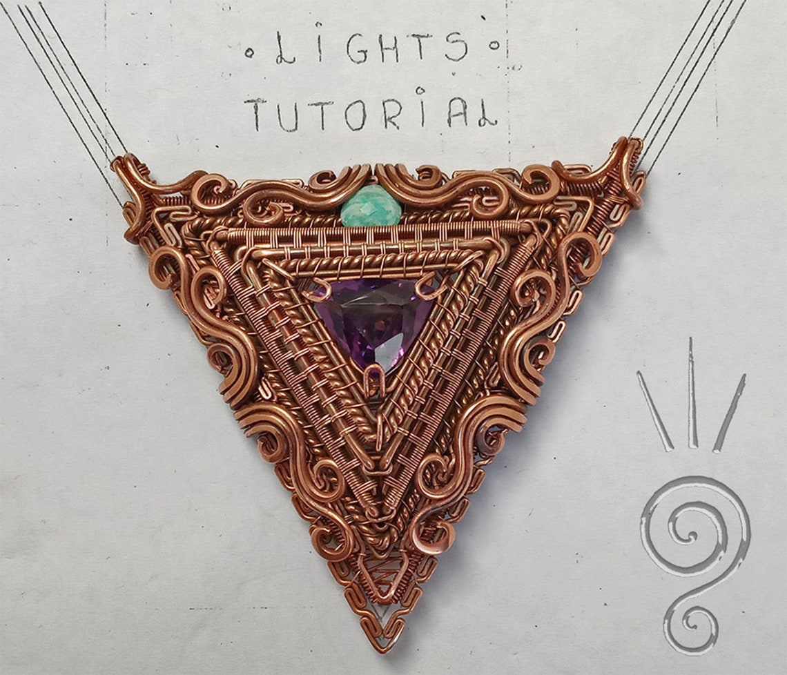 Necklace Aurora Borealis Tutorial Tracy Artes - Etsy