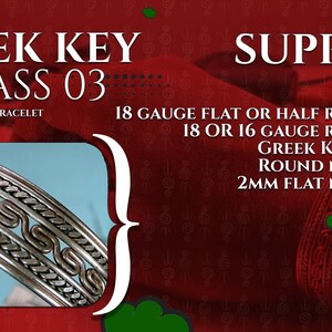 Tracy Artes - Greek Key Golden Pack - Etsy