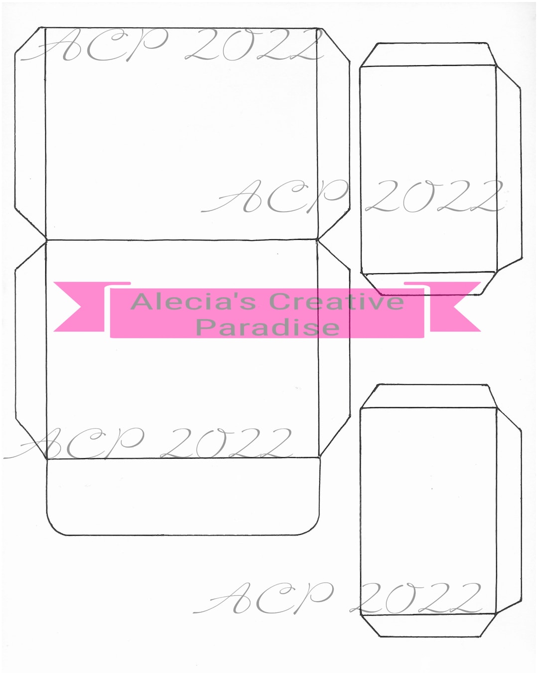 DIGITAL Envelopes With Flaps to Add More Room for Papers, Letters ...