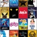 Broadway Musical Theatre Art- Custom Broadway Art- Gallery Wrapped ...