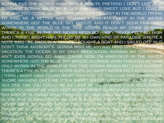 Oceans Song Lyrics