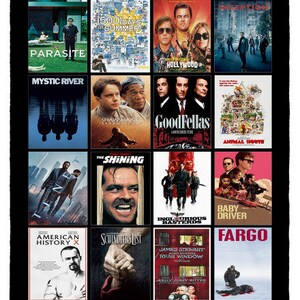 Custom Movie Poster Fan Blanket- Customize With Your Favorite Movies ...