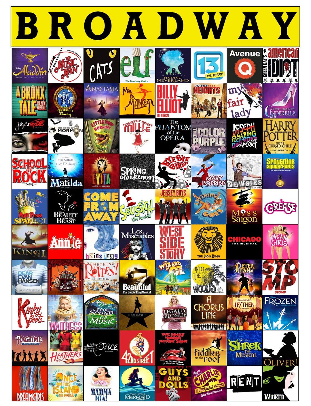 Broadway Musical Quilt Favorite Broadway Musicals On A Blanket Wicked