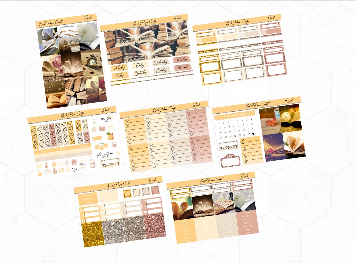 Standard VERTICAL PLANNER Stickers Cinderella 2 Deluxe kit Stickers ...