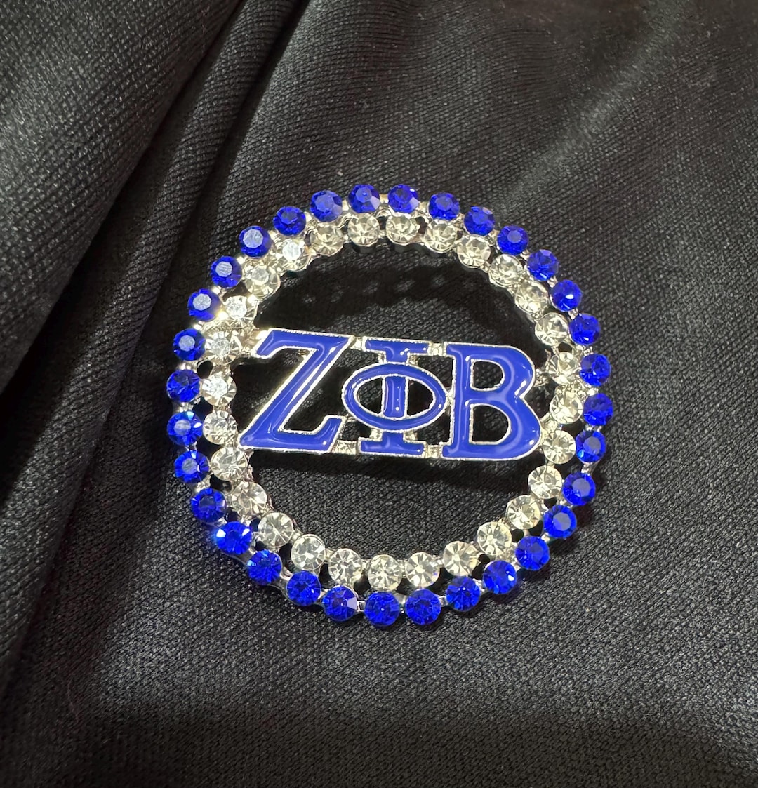 Zeta Phi Beta Sorority Brooch/pin - Etsy