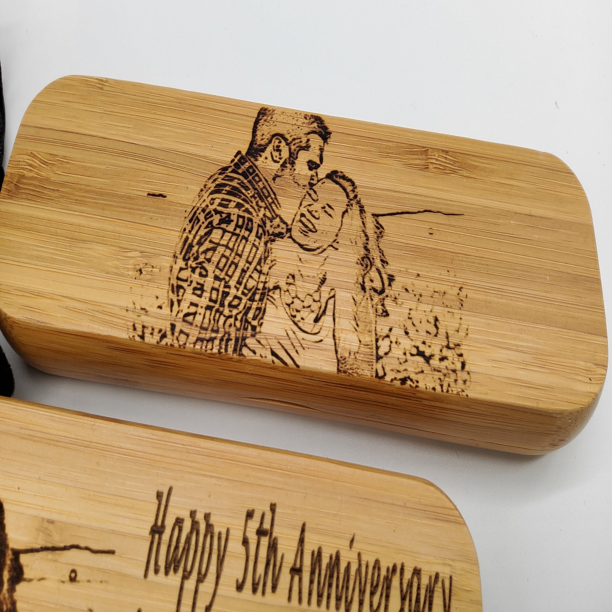 Personalized Engraved Wooden Ballpoint Pen Box Gift Set - Etsy UK