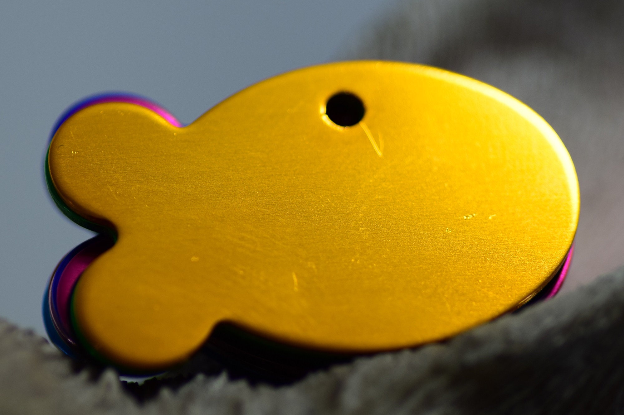 Pet Tag Id Tag Engraved Personalised Fish Tag Styles With 10 - Etsy UK