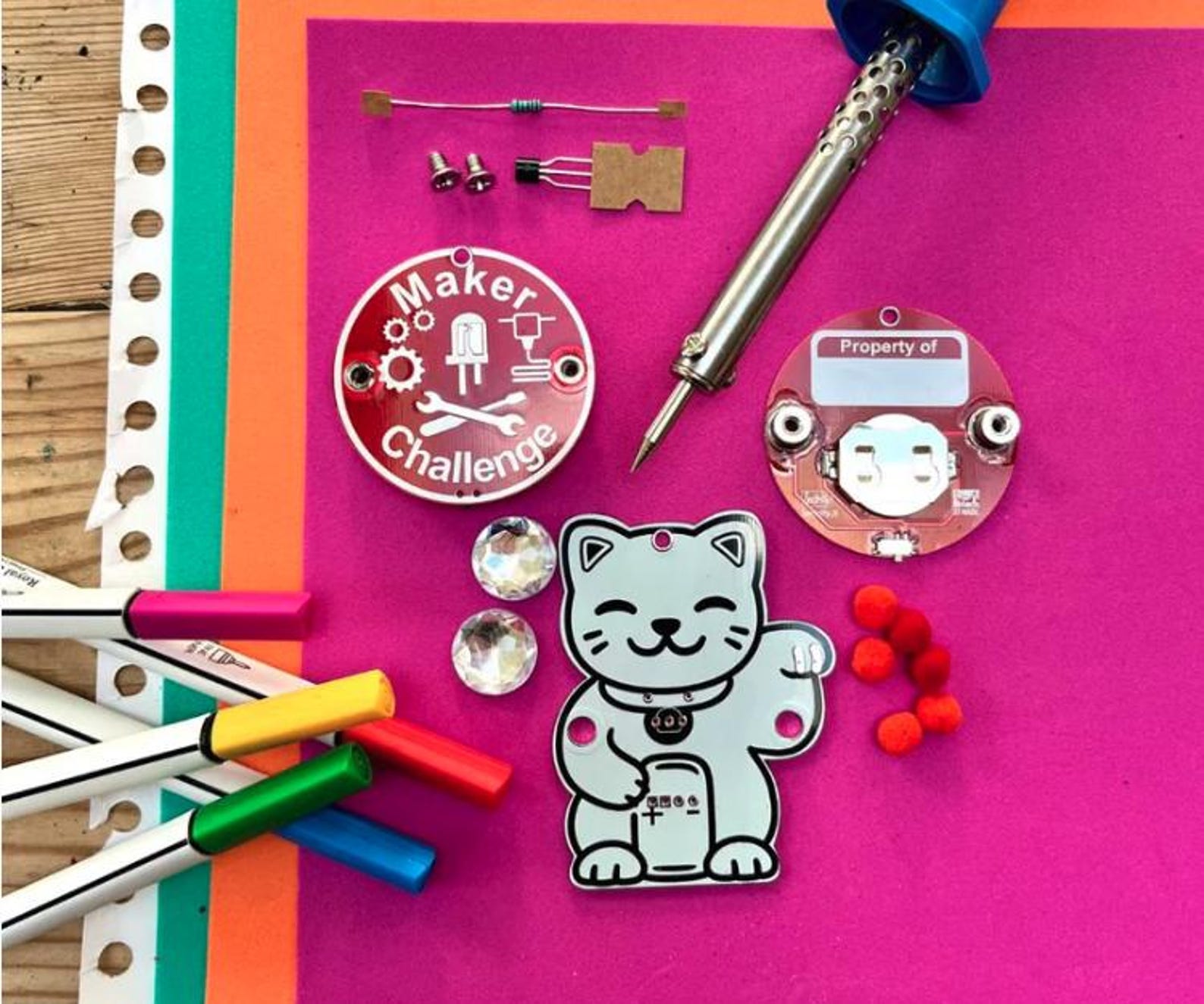 Learn to Solder - Transistor Cat - Etsy