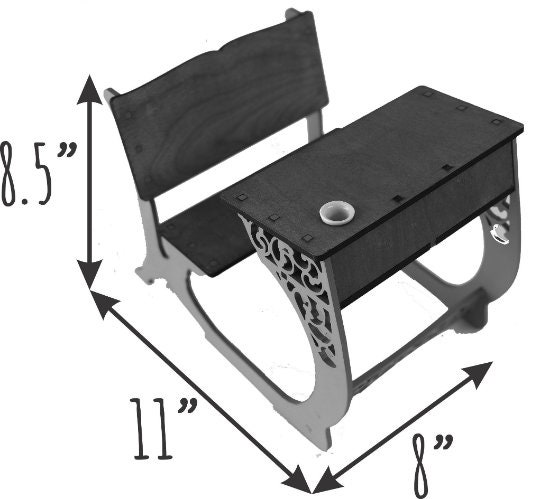 DIY PROJECT Make Your Own Heirloom Quality School Desk for Your Doll or ...