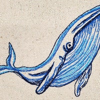 Beluga Whale Iron on Patch - Etsy