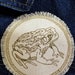 Toad Embroidered Patch Canvas Patch Toad Art - Etsy