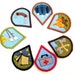 Camping Patch Outdoor Skills Badges - Funny Merit Badge Embroidered ...