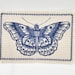 Moth/butterfly Tattoo Embroidered Patch Canvas Patch - Hole in My Jeans ...