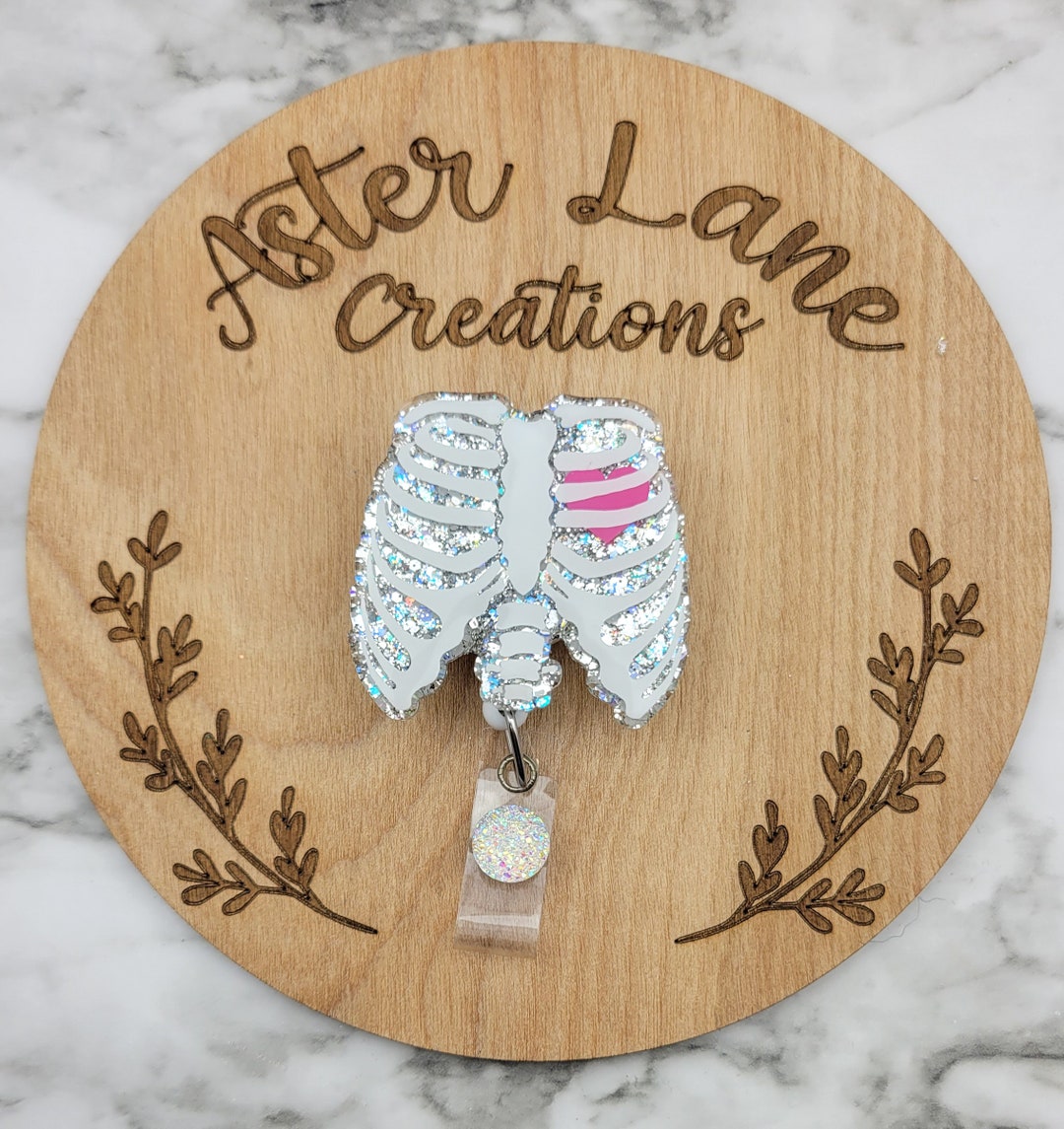 Radiology Badge Reel, Radiology Gift, Glitter Badge Reel, Cute Badge ...