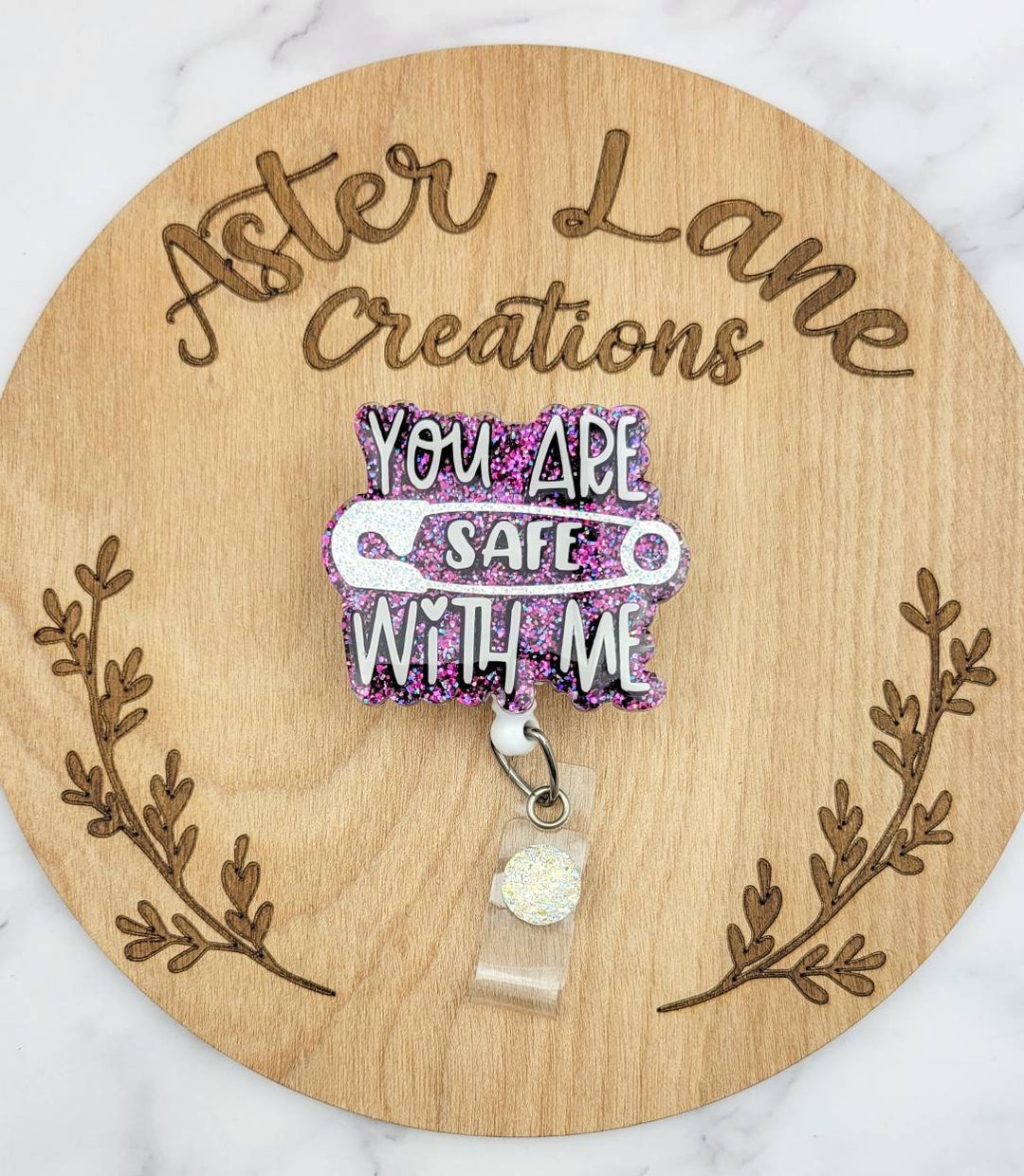 You're Safe With Me, Badge Reel, Ally Badge Reel, Awareness Badge Reel ...