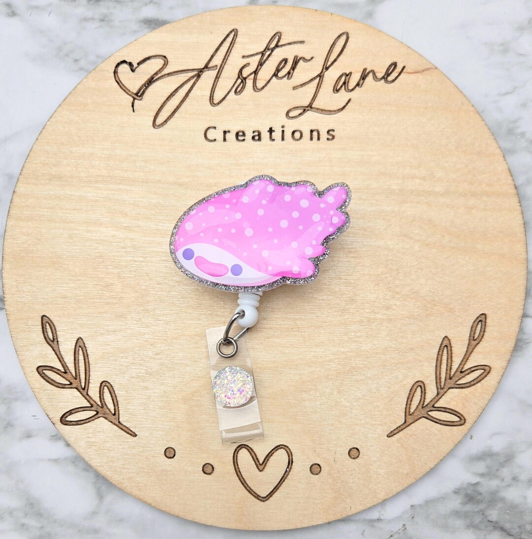 Galaxy Creature, Cute Sea Creature, Badge Reel, Animal Badge Reel ...