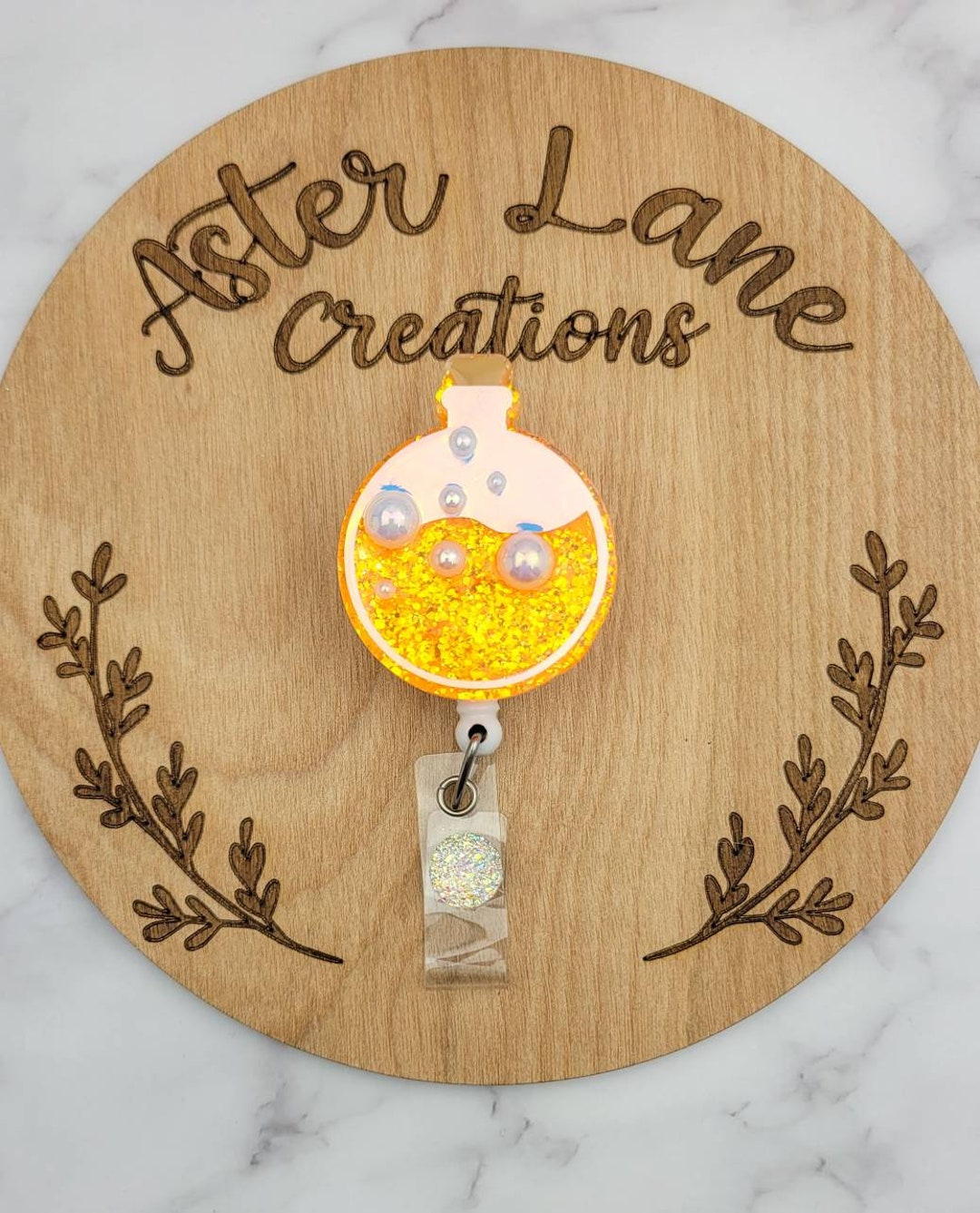 Potion Badge Reel, Purple Badge Reel, Halloween Badge Reel, Elixer ...