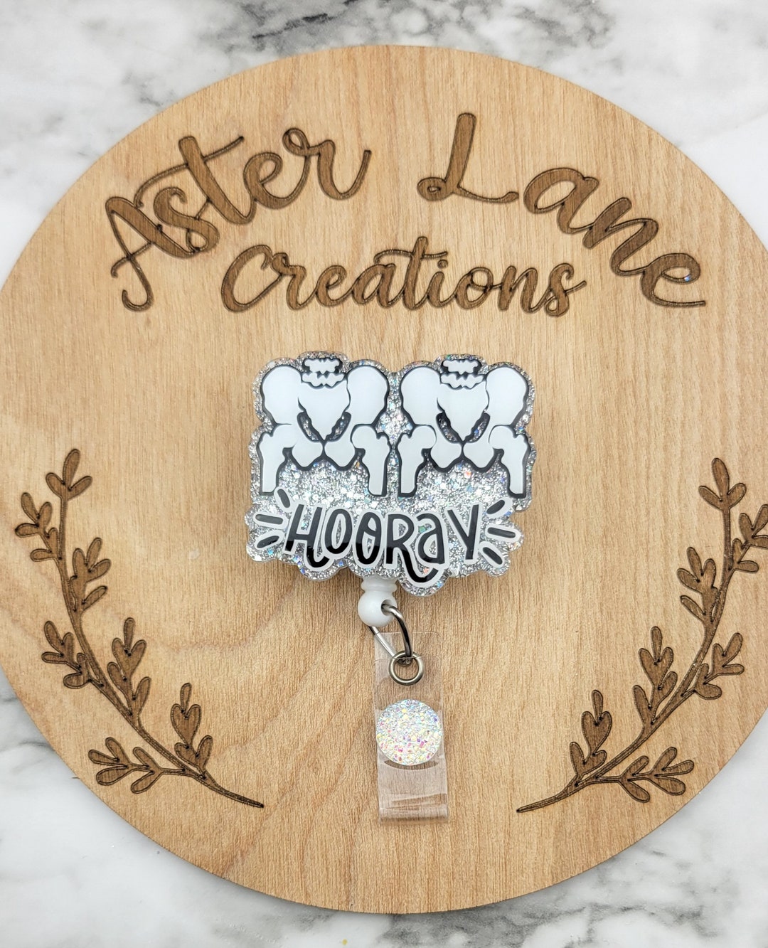 Hip Hip Hooray Badge Reel, Hip Badge Reel, Doctor Badge Reel, Surgery ...