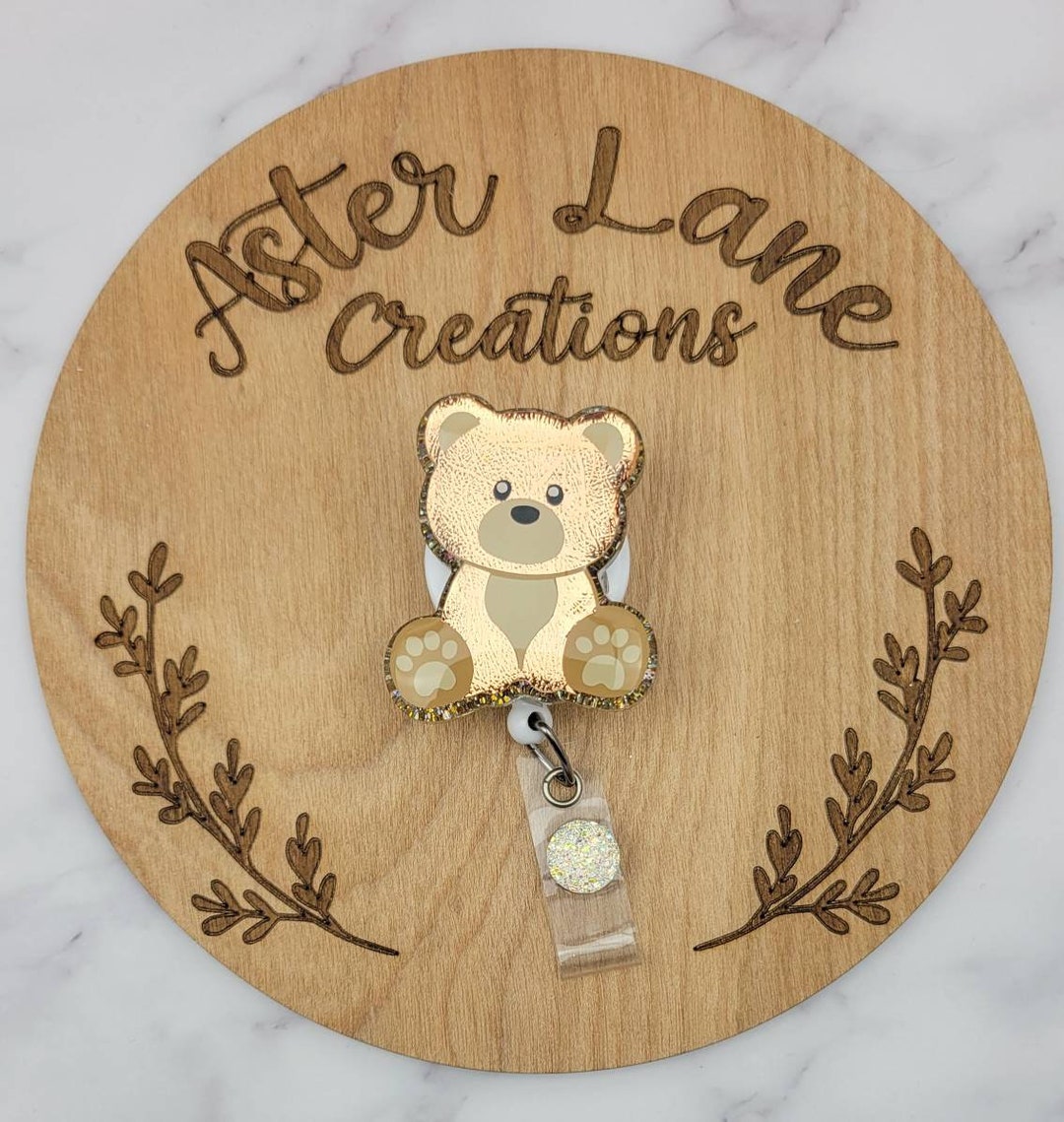 Bear Badge Reel, Cute Badge Reel, Badge Reel, Animal Badge Reel, Cute ...