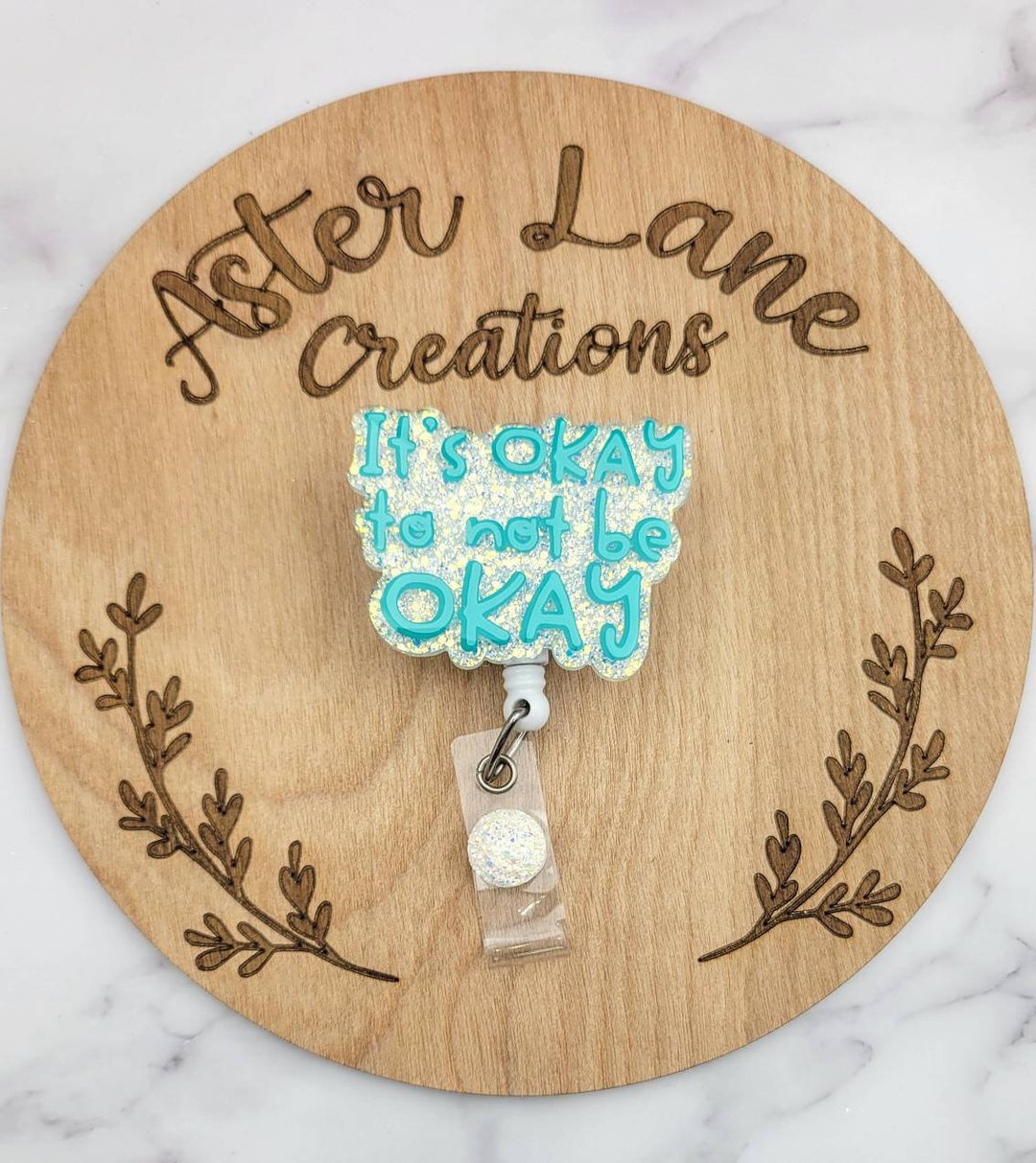 It's Okay to Not Be Okay, Badge Reel, Positive Badge Reel, Pretty Badge ...