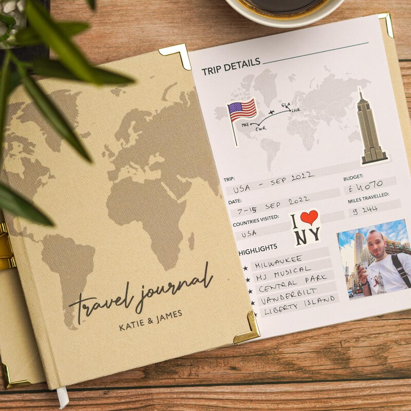 Travel Journal - Etsy