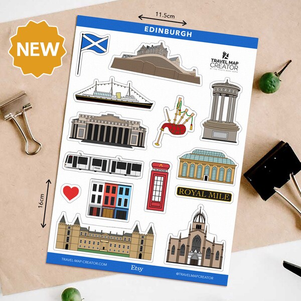 Edinburgh Uk - Etsy UK
