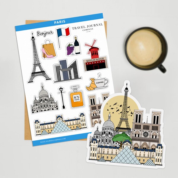 Paris Sticker - Etsy
