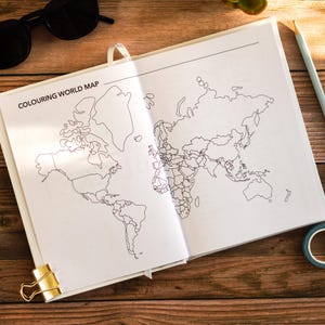 Travel Journal Personalised Travel Diary Notebook Bucket List Travel ...